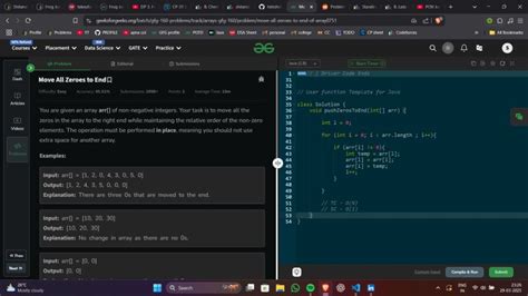 Gfg160 Gfg160 Geekstreak2025 Geeksforgeeks Shitanshu Kumar