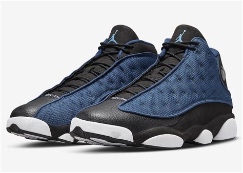 Retro 13 Blue And White