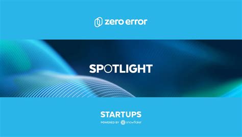 Snowflake On Linkedin Snowflake Startup Spotlight Zeroerror Blog