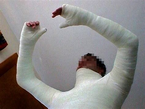 Upper Cast Body Cast Plaster Cast Bondage Travel Pillow Dinosaur
