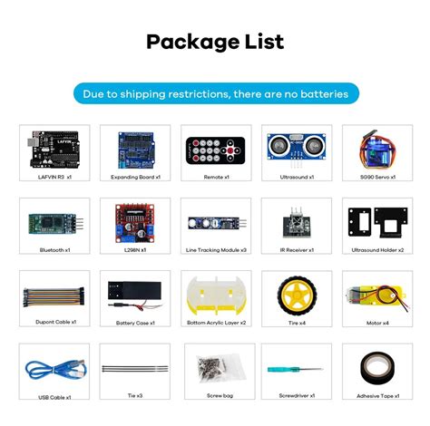 multi functional 4wd robot car kit basic with arduino technologyeduc