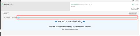 Progress Bar Big Log Stuck 1 · Issue 6625 · Rundeckrundeck · Github