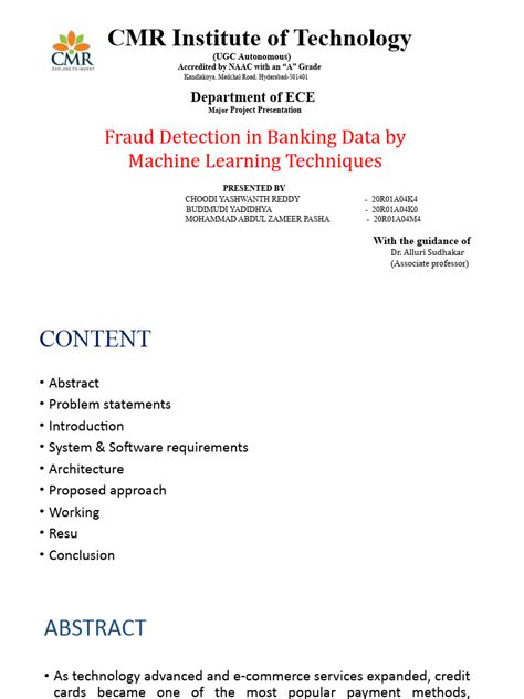 fraud detection in banking data by machine learning techniques pdf