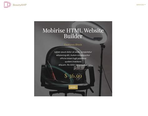 mobirise html website builder features block mobirise