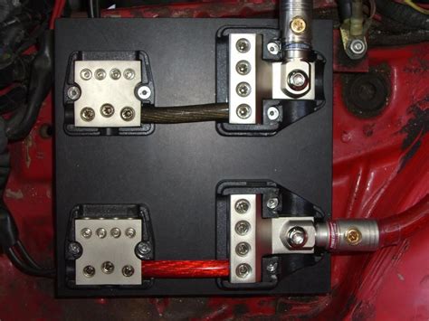 Car Stereo Power Distribution Block