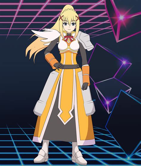 Artstation Darkness Konosuba 3d Model Blender Resources