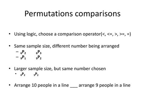 Permutations Section Ppt Download