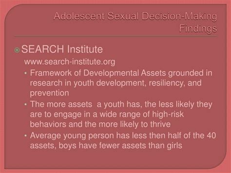 Ppt Adolescent Decision Making A Review Of The Literature Powerpoint