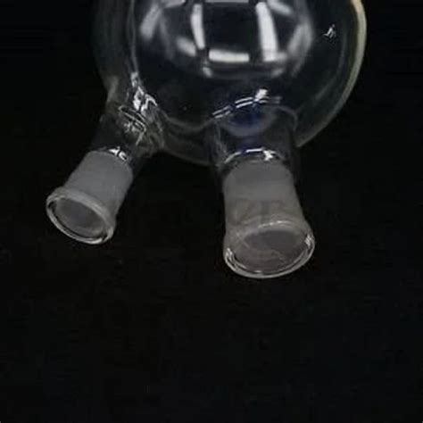 Heavy Wall Glass Round Bottom Flask Two Neck For Chemical Laboratory Capacity Ml At Rs