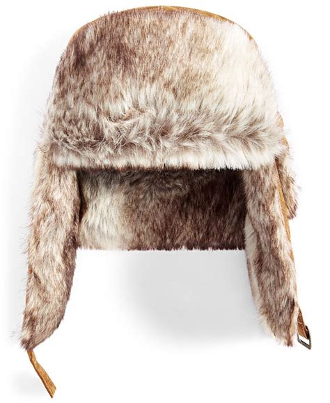 Scala Mens Faux Fur Trapper Hat Macys