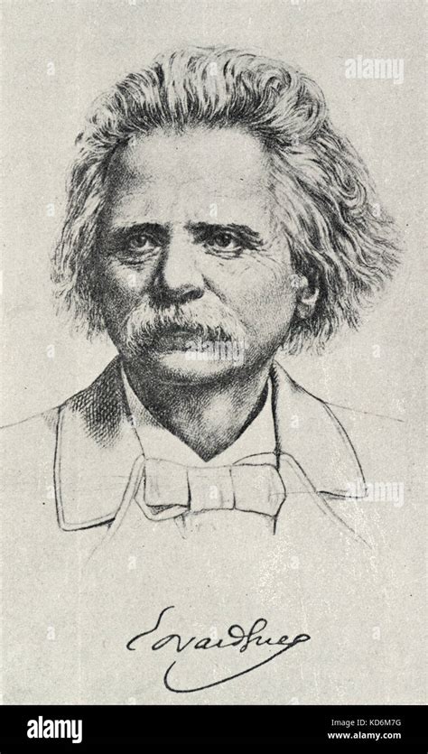 Edvard Grieg Portrait Norwegian Composer 1843 1907 Reinhardt Of