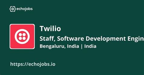 Twilio Is Hiring Staff Software Development Engineer Full Stack Bengaluru India India Api
