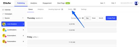 Saving And Scheduling Draft Posts Buffer Help Center