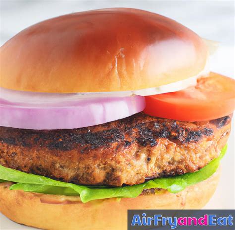Air Fryer Turkey Burgers Juicy And So Tasty Airfryandeat