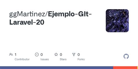 Github Ggmartinezejemplo Git Laravel 20