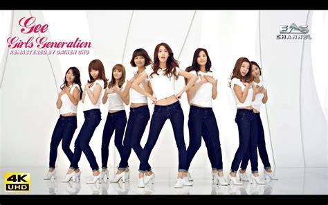 【4k60帧】少女时代《gee》japan Dance Version Mv 2009 Ai修复补帧版 Bilibilib站无水印视频