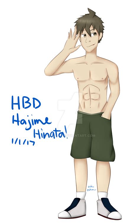 Hbd Hajime Hinata By Itszoku On Deviantart