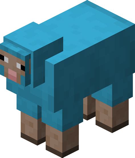 File Minecraft Sheep Light Blue Png Super Mario Wiki The Mario