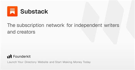 Substack Substack Is A Subscription Network Designed For Independent Writers And Creators To