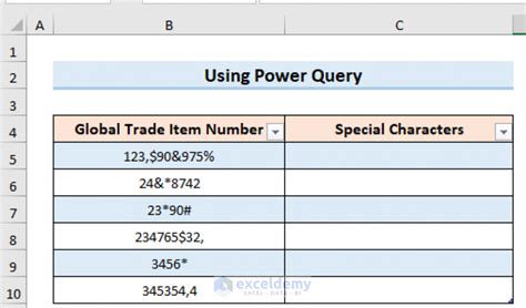 How To Find Special Characters In Excel 3 Easy Methods