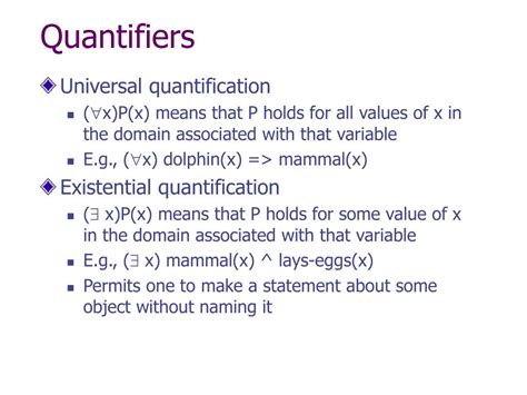 Ppt First Order Logic Powerpoint Presentation Free Download Id1453568