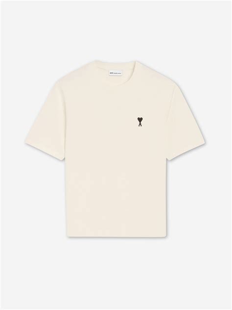 Ami Paris Ami Paris Camiseta Logo Contraste Hombre En Barcelona O