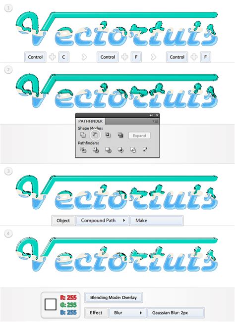 How To Create A Glossy Colorful Text Effect Envato Tuts