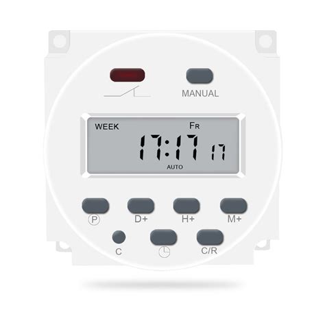Buy Digital Timer Lcd Programmable Time Relay Switch For Electrical