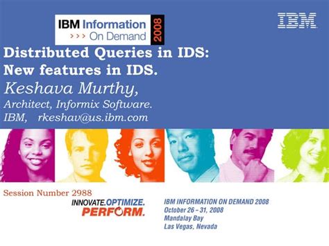 Distributed Queries In Ids New Features Ppt