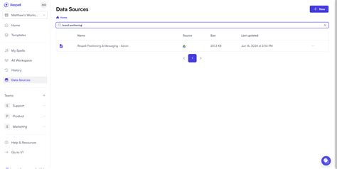 data sources overview respell