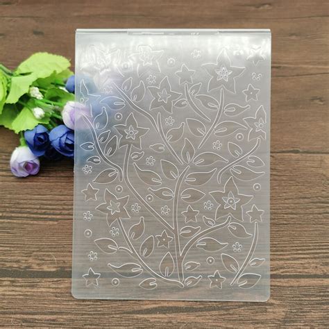 Aokediy Blad Achtergrond Bloemenprint Diy Plastic Grandado