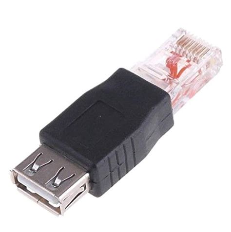 USB Female To Male Ethernet RJ45 Connector Adaptor C241 Amazon In Computers Accessories