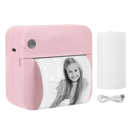Auniq Mini Bluetooth Thermal Printer Portable Inkless Sticker Printer
