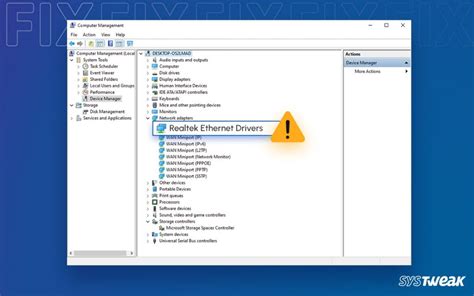 How To Fix Realtek Ethernet Drivers That Keep Disappearing