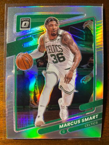2021 22 Panini Donruss Optic Marcus Smart 66 Holo Prizm Boston Celtics