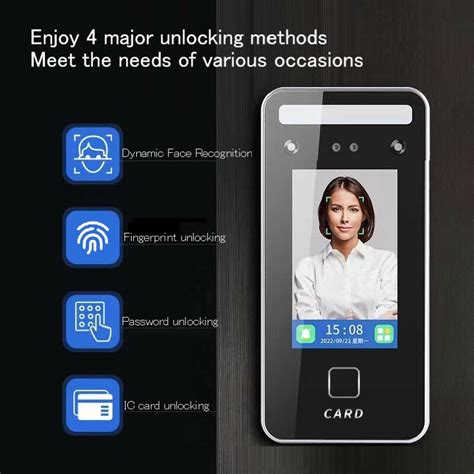 S1000 Biometric Face Recognition Time Attendance Machine System With
