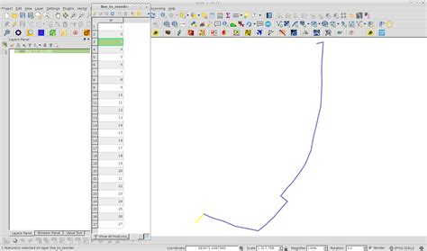 Pyqgis How To Re Order Line Layer In Qgis Geographic Information