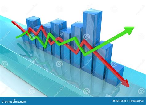 Blue Diagram Chart Infographic Graph Vector Design For Financial
