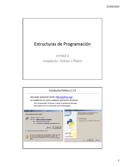 Epr U2instpseint Pdf Python Lenguaje De Programación