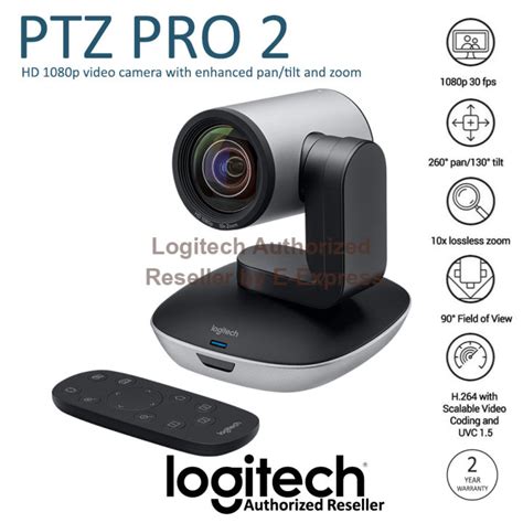 Logitech PTZ Pro 2 ของแท้ ประกันศูนย์ 2ปี | Lazada.co.th