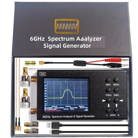 Sa6 Portable 6ghz Spectrum Analyzer And Signal Genertor To 2g 3g 4g Lte