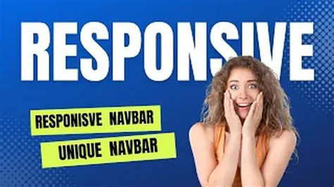 How To Create A Responsive Navbar Using Html Css And Javascript Download Source Code