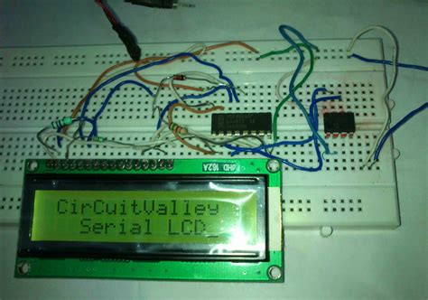 Microcontroller Projects 16x2 Serial Lcd Two Wire With Pic12f675 Microcontroller Projects