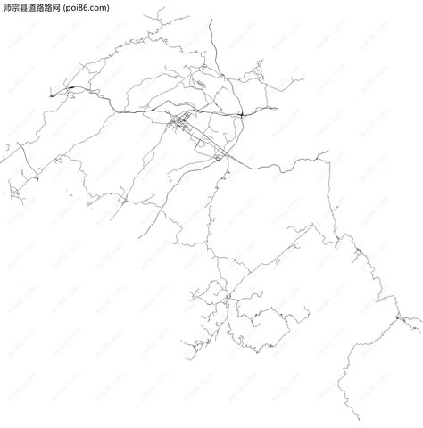 师宗县POI数据 边界 建筑轮廓 土地使用 铁路轨道 道路路网 水域 水系水路 GeoJSON Shapefile 曲靖市 云南省 POI数据 POI数据