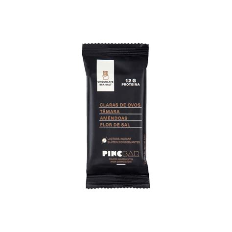 Barra De Proteína Chocolate Sea Salt Pincbar Empório Quatro Estrelas