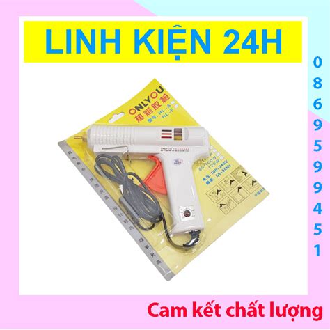 Máy Bắn Keo Nến Onlyou 120w Cầm Tay Có Chỉnh Nhiệt độ Linh Kiện Điện