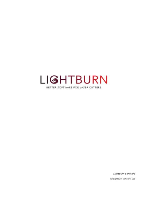 Lightburn Instruction Docs Pdf（副本） Pdf Computing Software