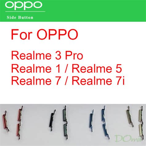 Power Volume Side Button For Realme Realme Pro I Pro On Off Power Up Down Volume