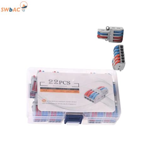 Boxed Quick Cable Splitter Electric Universal Wire Connector Spl Push