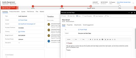 Contextual Email Communication In D365 Ce Wave 2 D365 Demystified